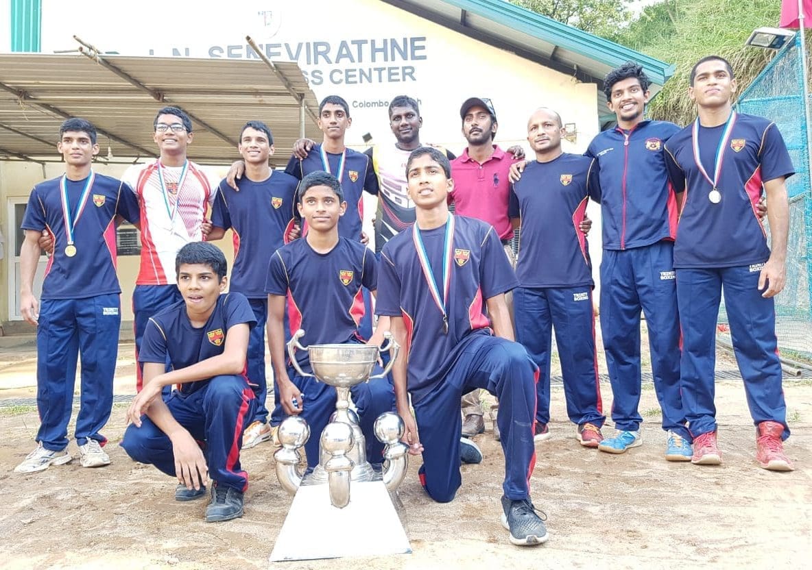 Trinity are champions at the TB Jayah Memorial Boxing Championship 2018 ...