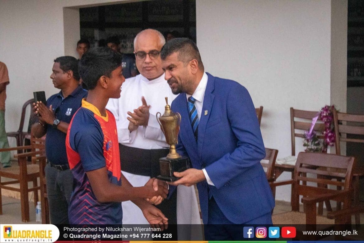 Trinity Under 16 Football team emerge victorious against S. Thomas ...
