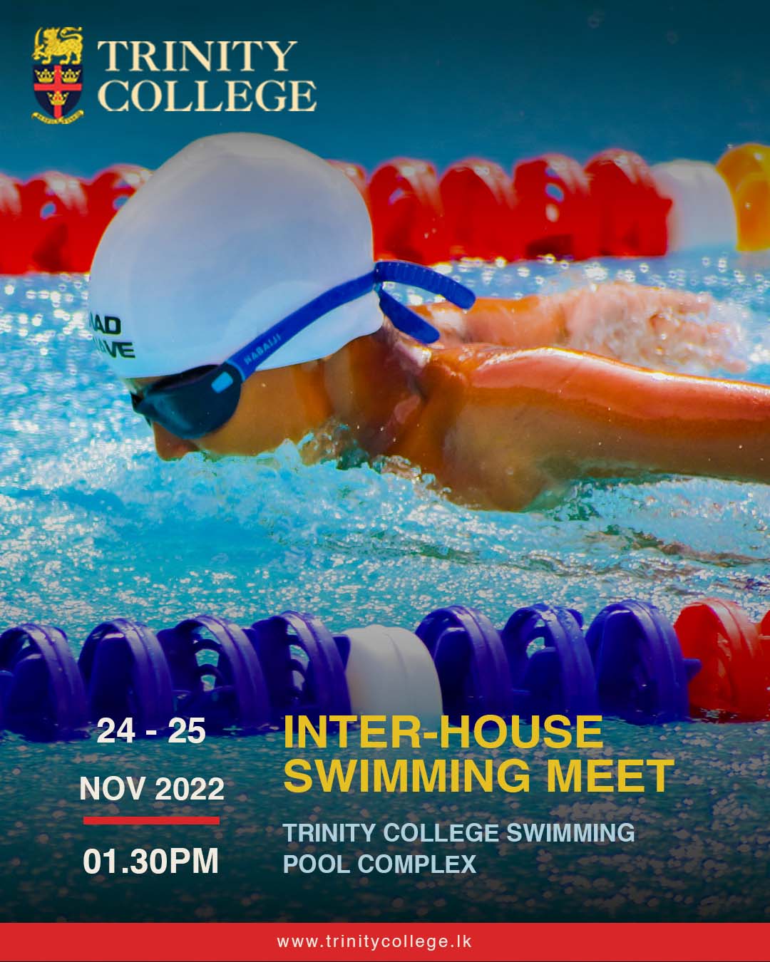 Inter-House Swimming Meet 2022 | Trinity College Kandy, Sri Lanka