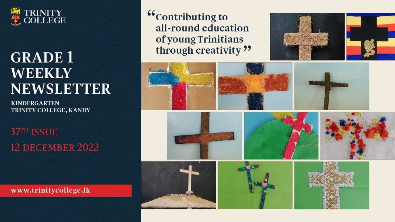 The Holy Cross – 37th Issue of the Grade 1 Weekly Newsletter | Trinity ...