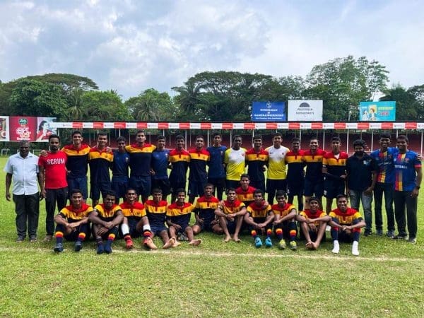 Trinity Under 20 Football team emerge group champions in the Sri lanka ...