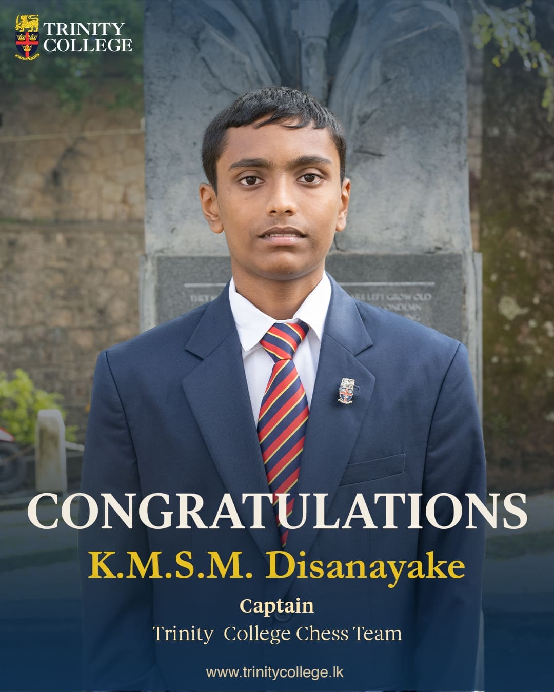 Decade-Long Pilgrimage Comes to a Close: The Shield Returns Home | Trinity College Kandy, Sri Lanka