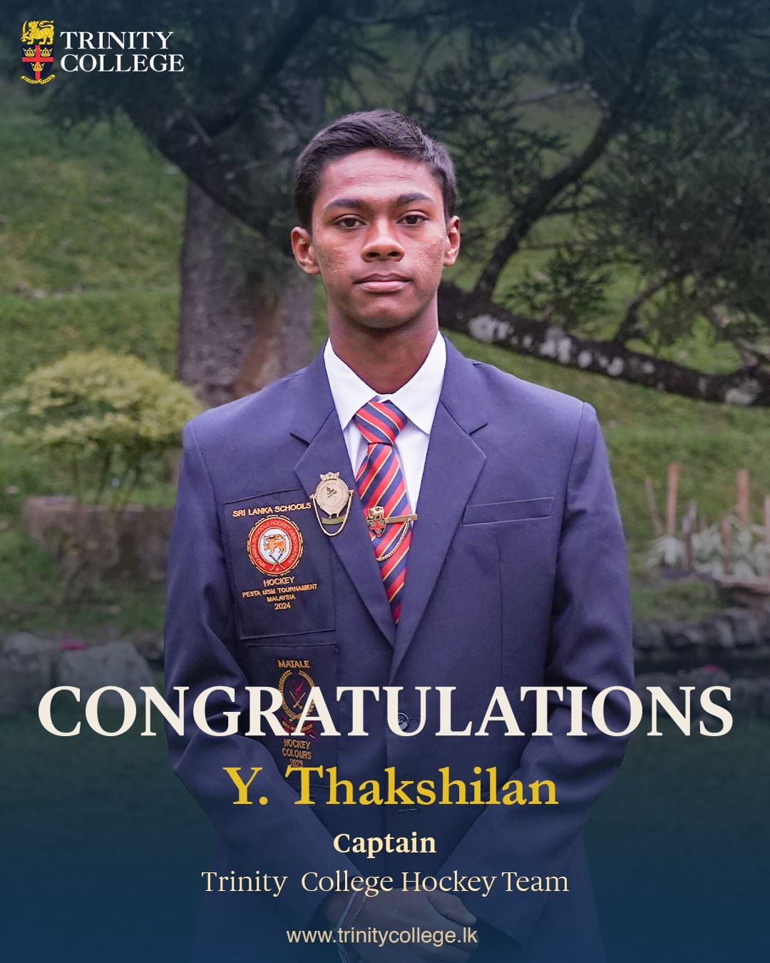 Decade-Long Pilgrimage Comes to a Close: The Shield Returns Home | Trinity College Kandy, Sri Lanka