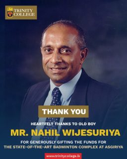 Chief Guest Prof. Heshan Jayaweera’s Prize Giving Address | Trinity ...