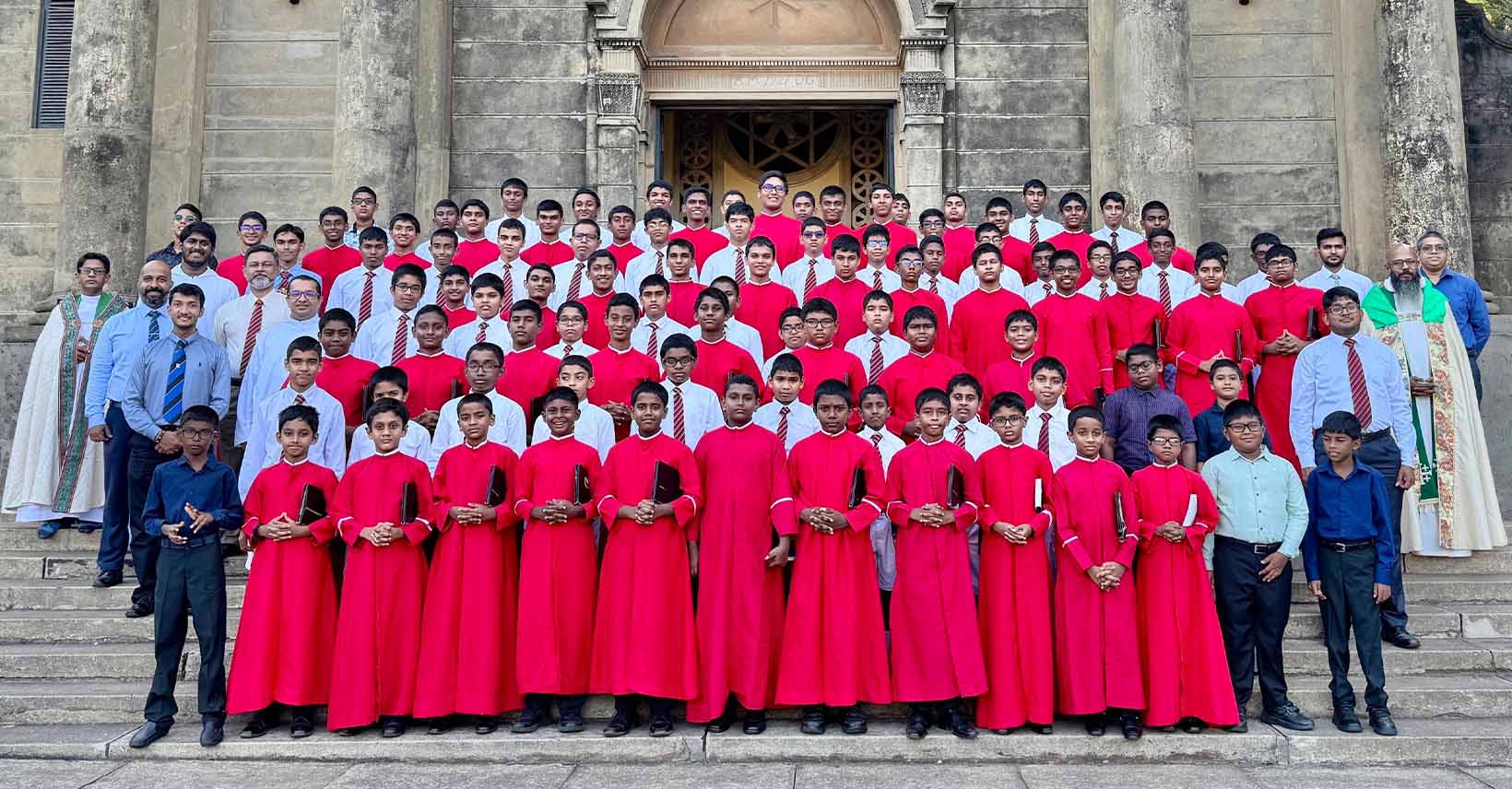 The School on the Hill bonds in brotherhood with the School by the Sea ...